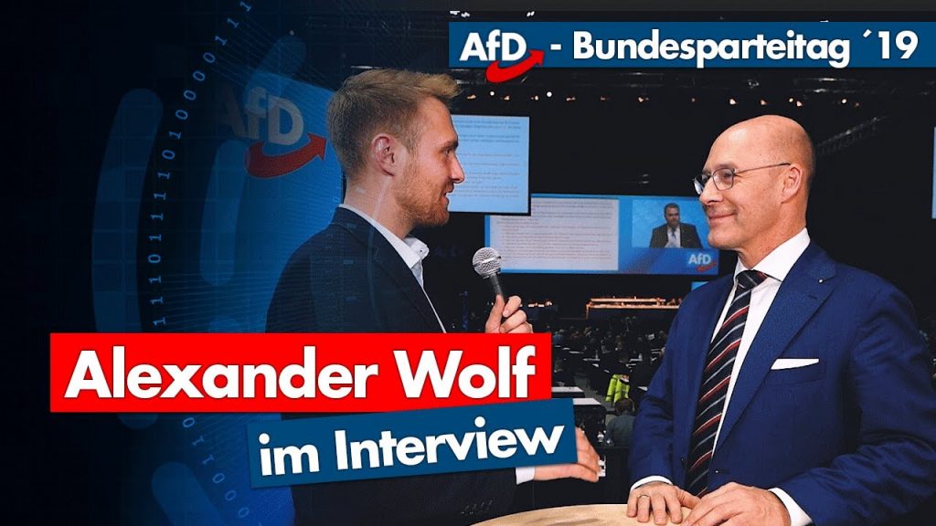 AfD-Parteitag | Alexander Wolf im Interview – AfD Hamburg